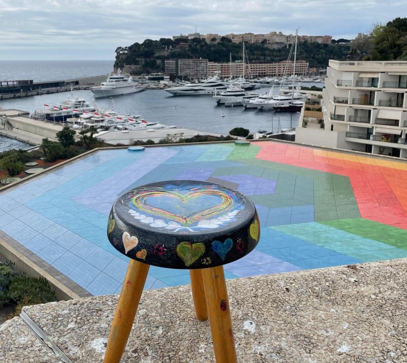 From Monaco with love - Artist Dave van Dorst participates in UNICEF ...